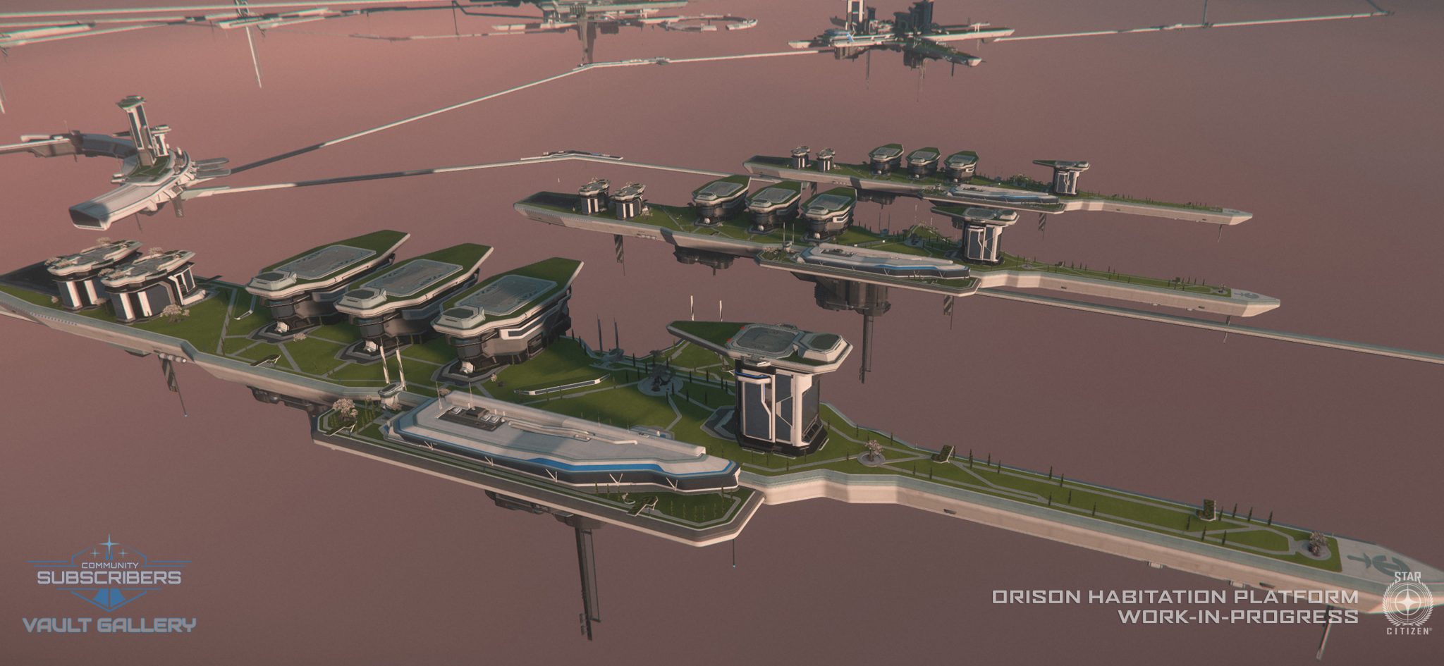 Star Citizen | Orison Habitation Platform – Wip - Spaceloop