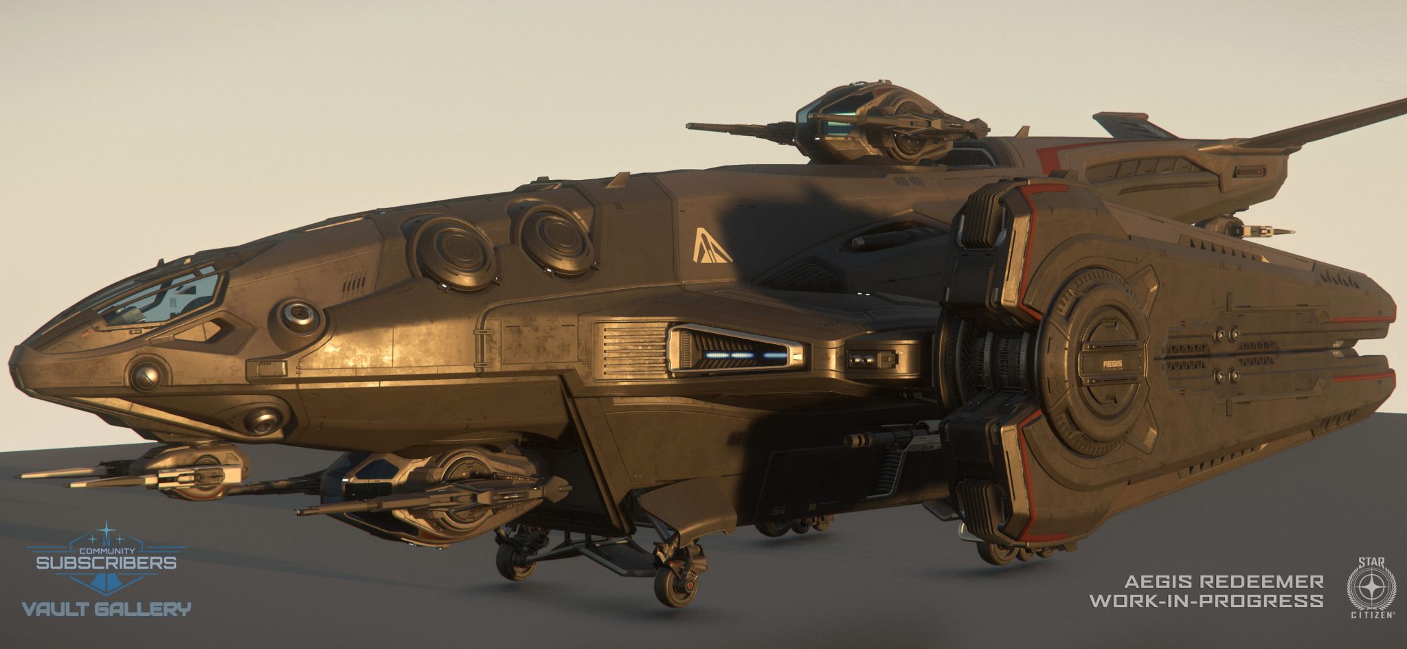 Star Citizen | Aegis Redeemer – Wip II - Spaceloop