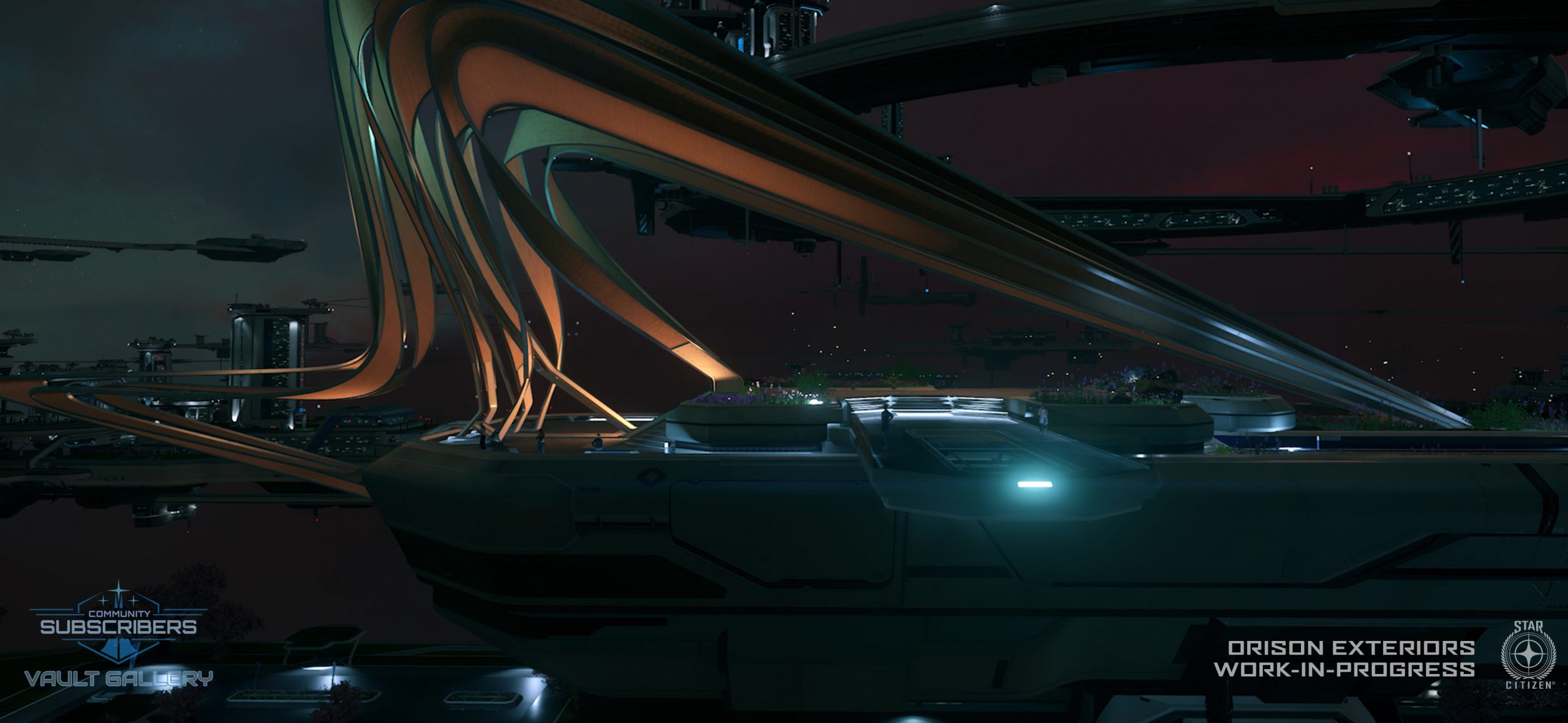 Star Citizen | Orison Exteriors – Wip II - Spaceloop