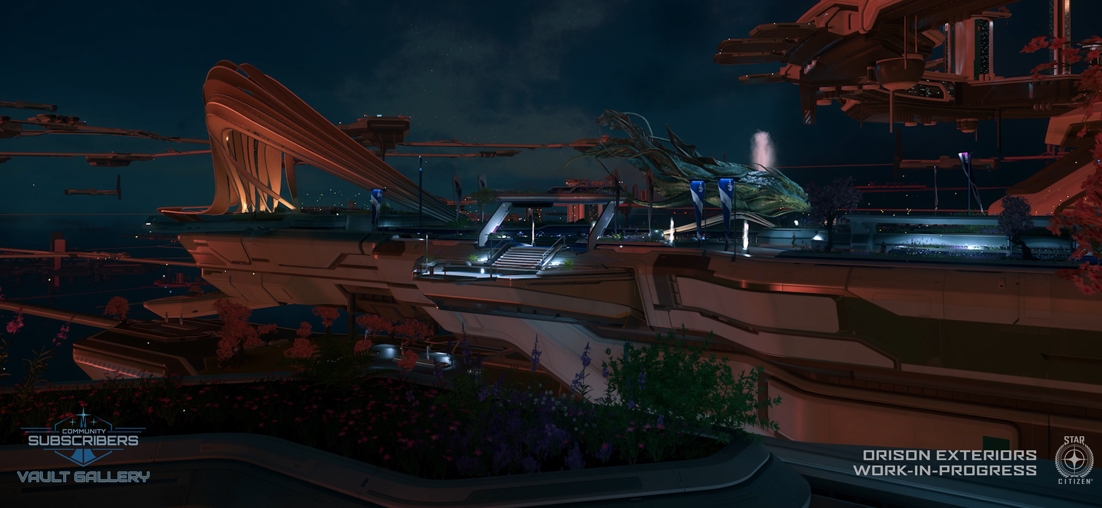 Star Citizen | Orison Exteriors – Wip II - Spaceloop