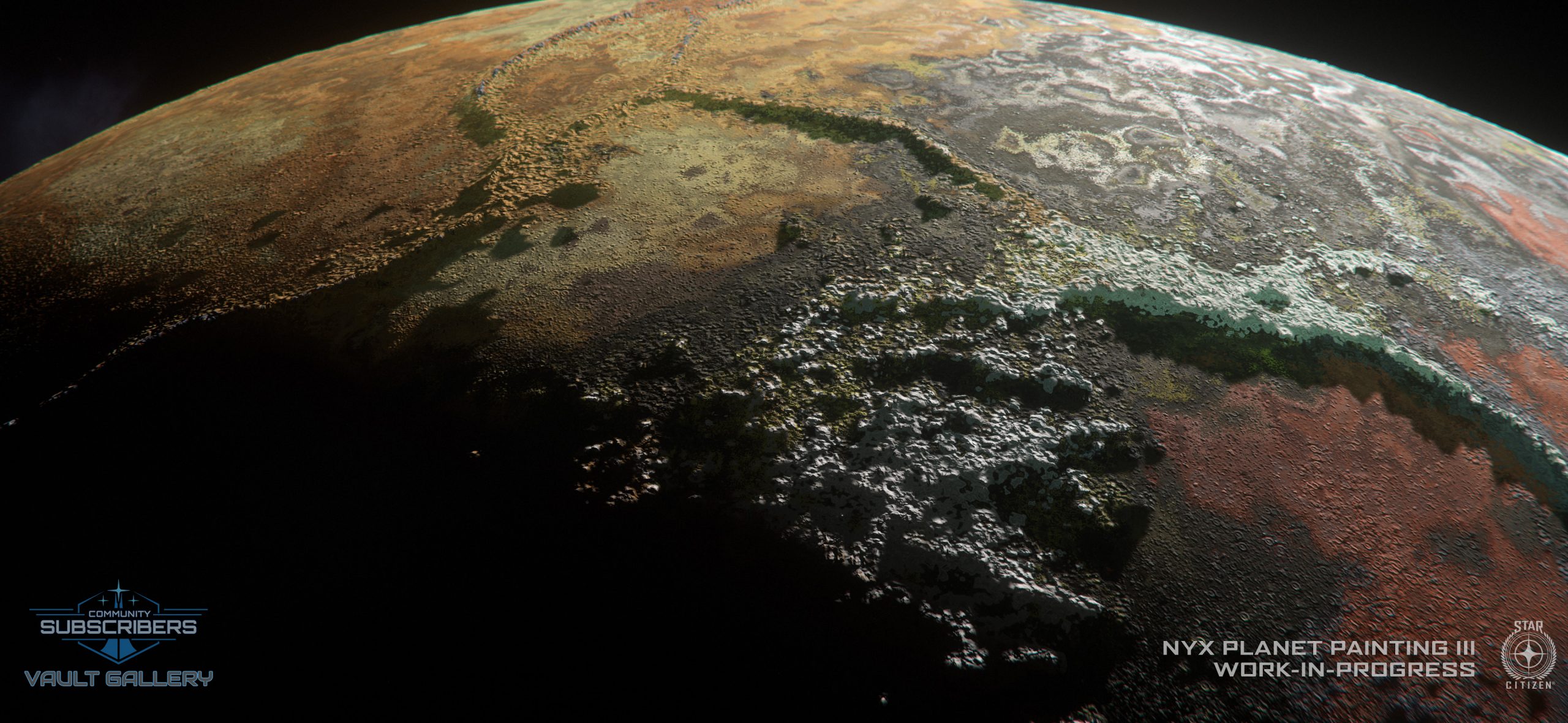 Star Citizen | Nyx Planet Painting – Wip III - Spaceloop