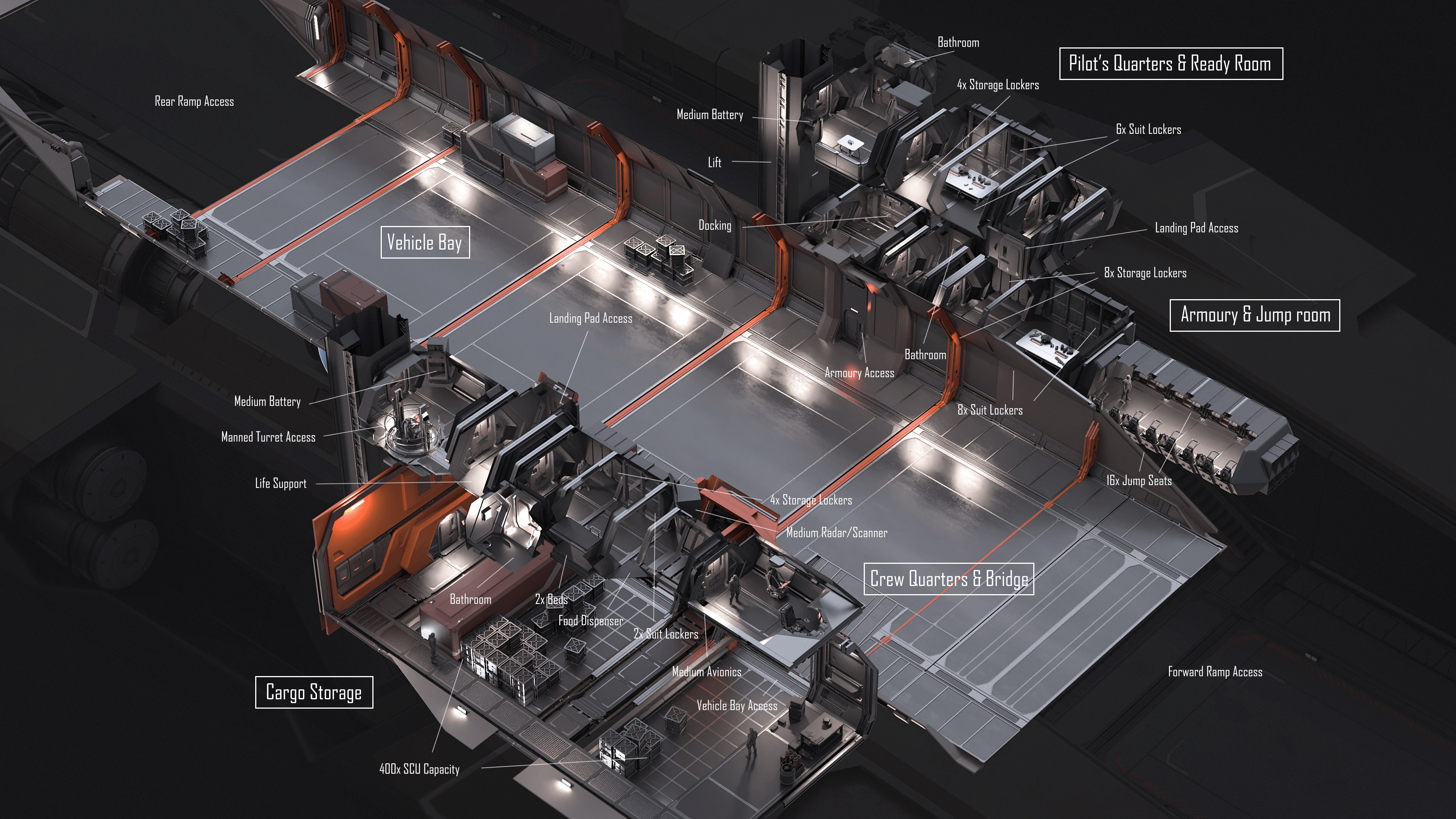 Star Citizen | Anvil Liberator - Spaceloop