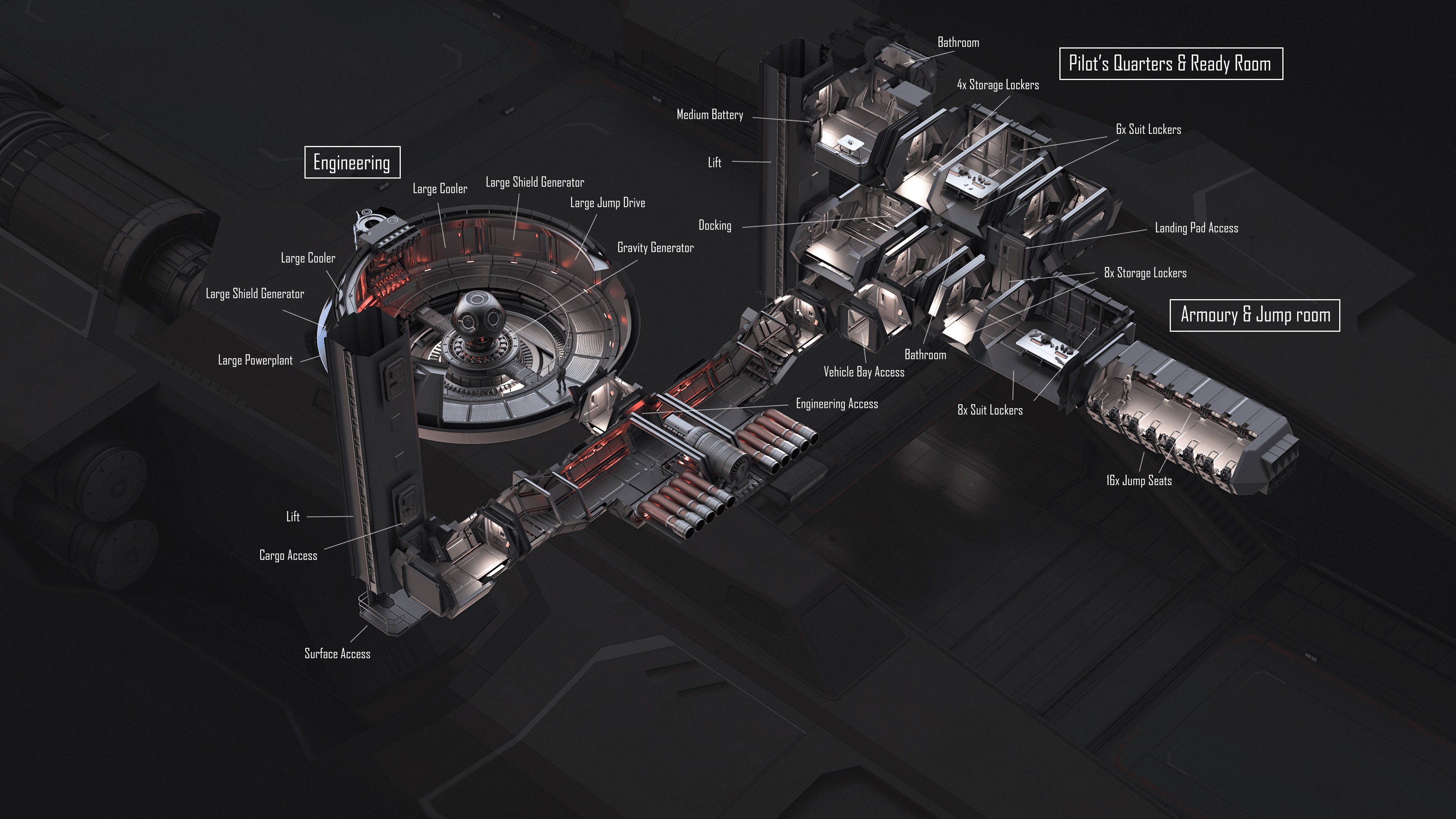 Star Citizen | Anvil Liberator - Spaceloop