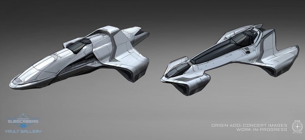 Star Citizen | Origin 400i Concept Images - Spaceloop