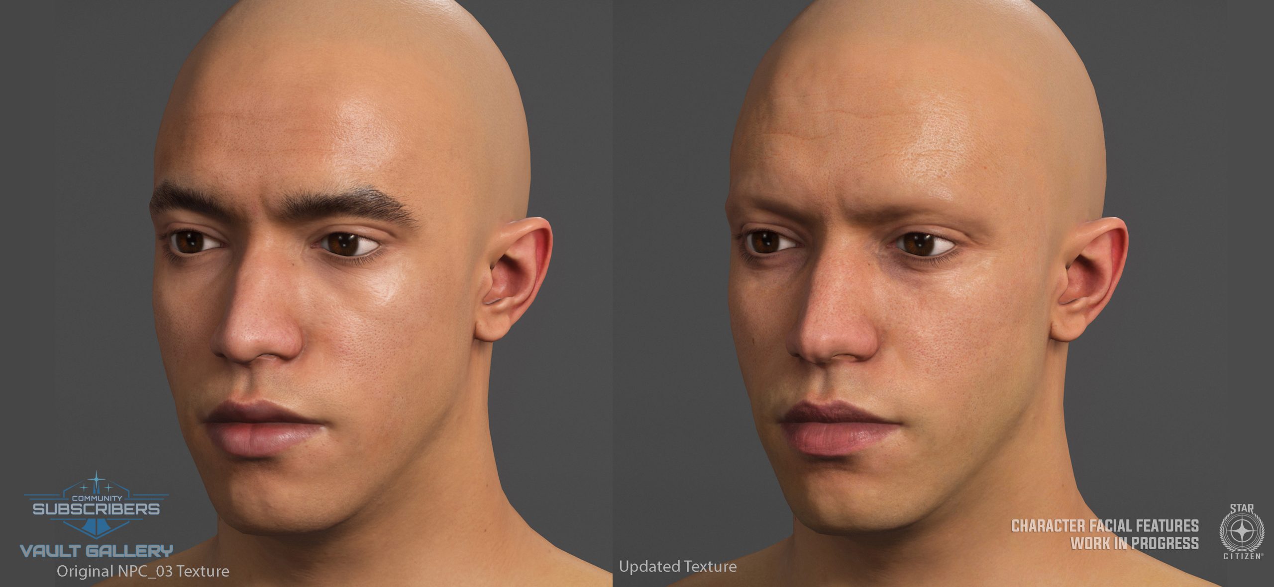 Star Citizen | Character Facial Features – Wip - Spaceloop