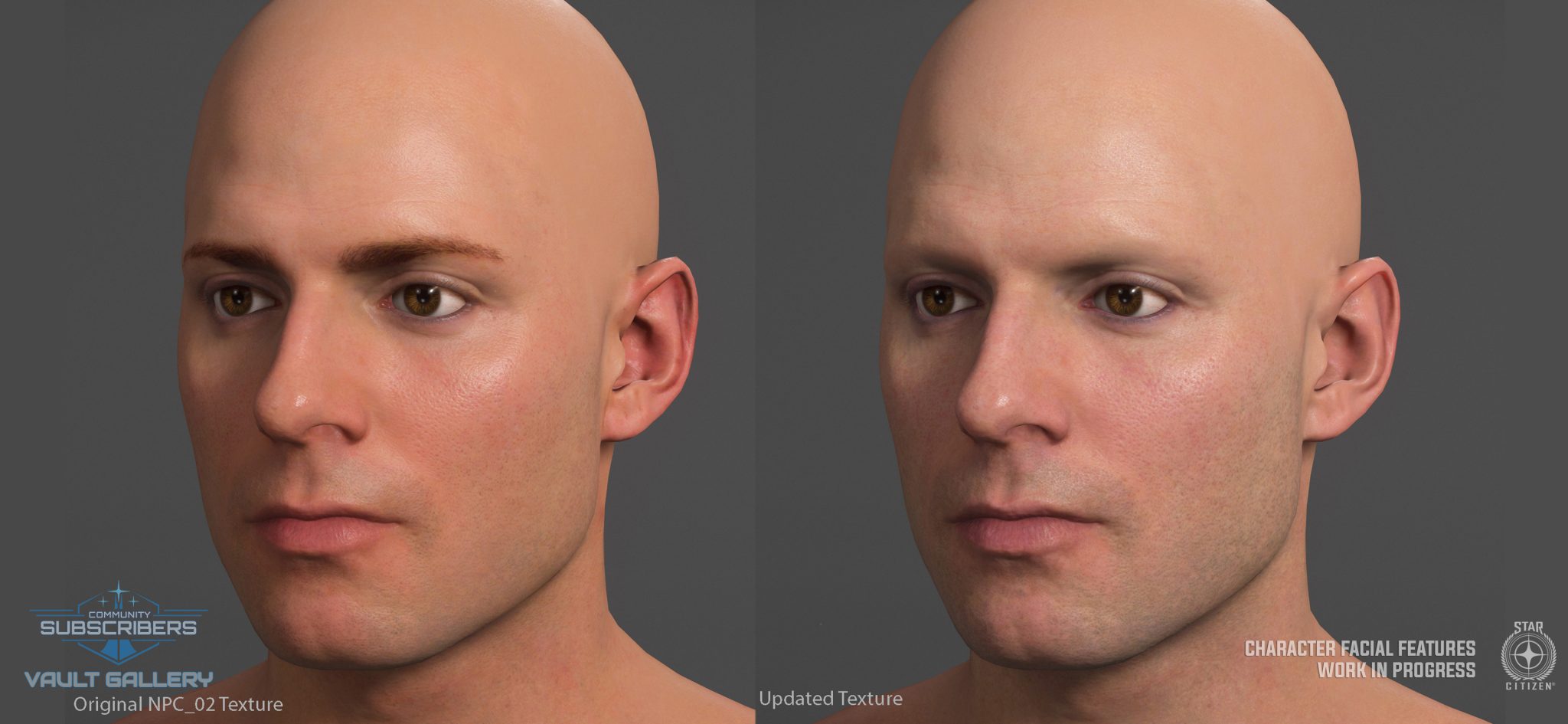Star Citizen | Character Facial Features – Wip - Spaceloop
