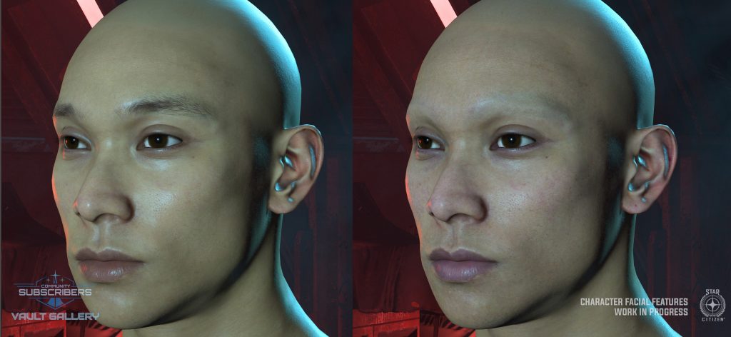 Star Citizen | Character Facial Features – Wip - Spaceloop