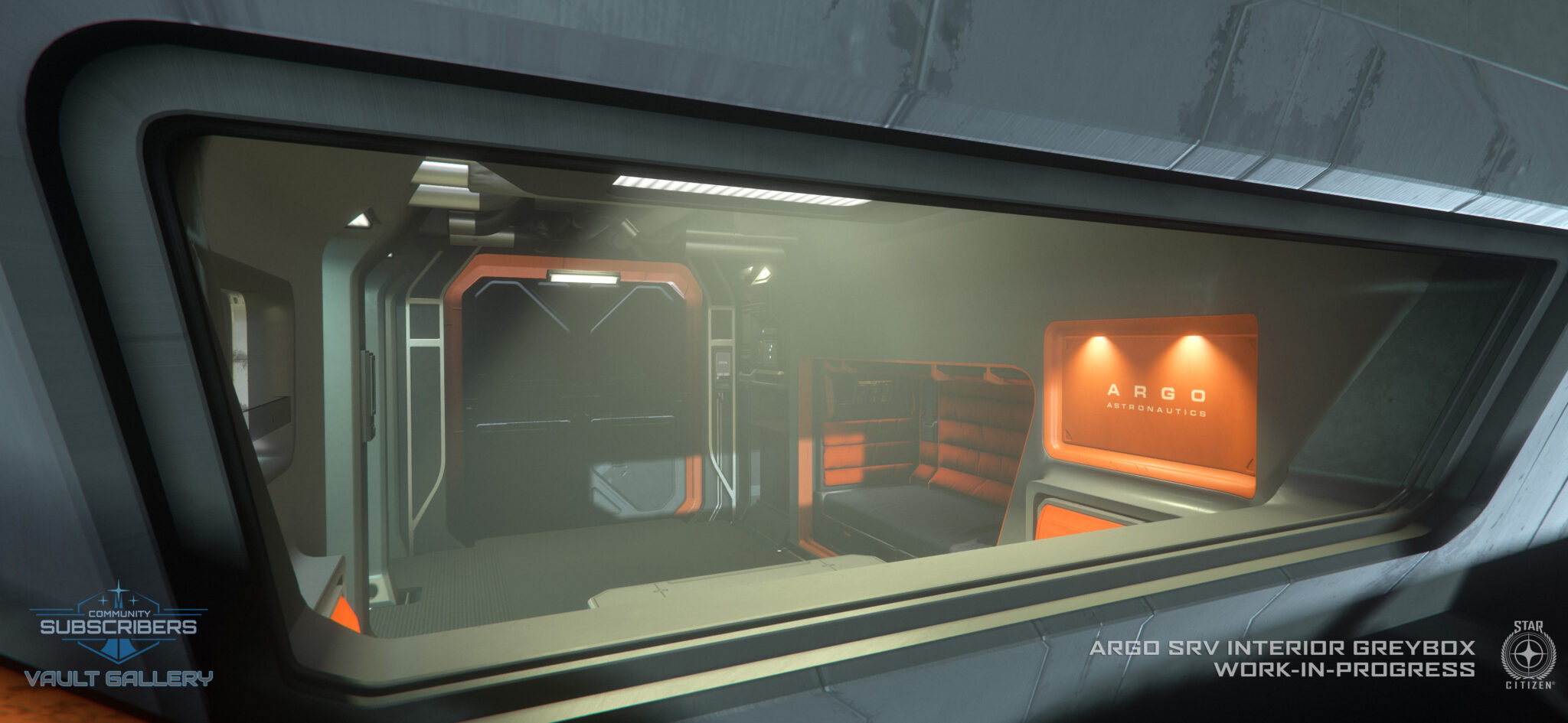 Star Citizen | Argo SRV Interior Greybox – WIP - Spaceloop