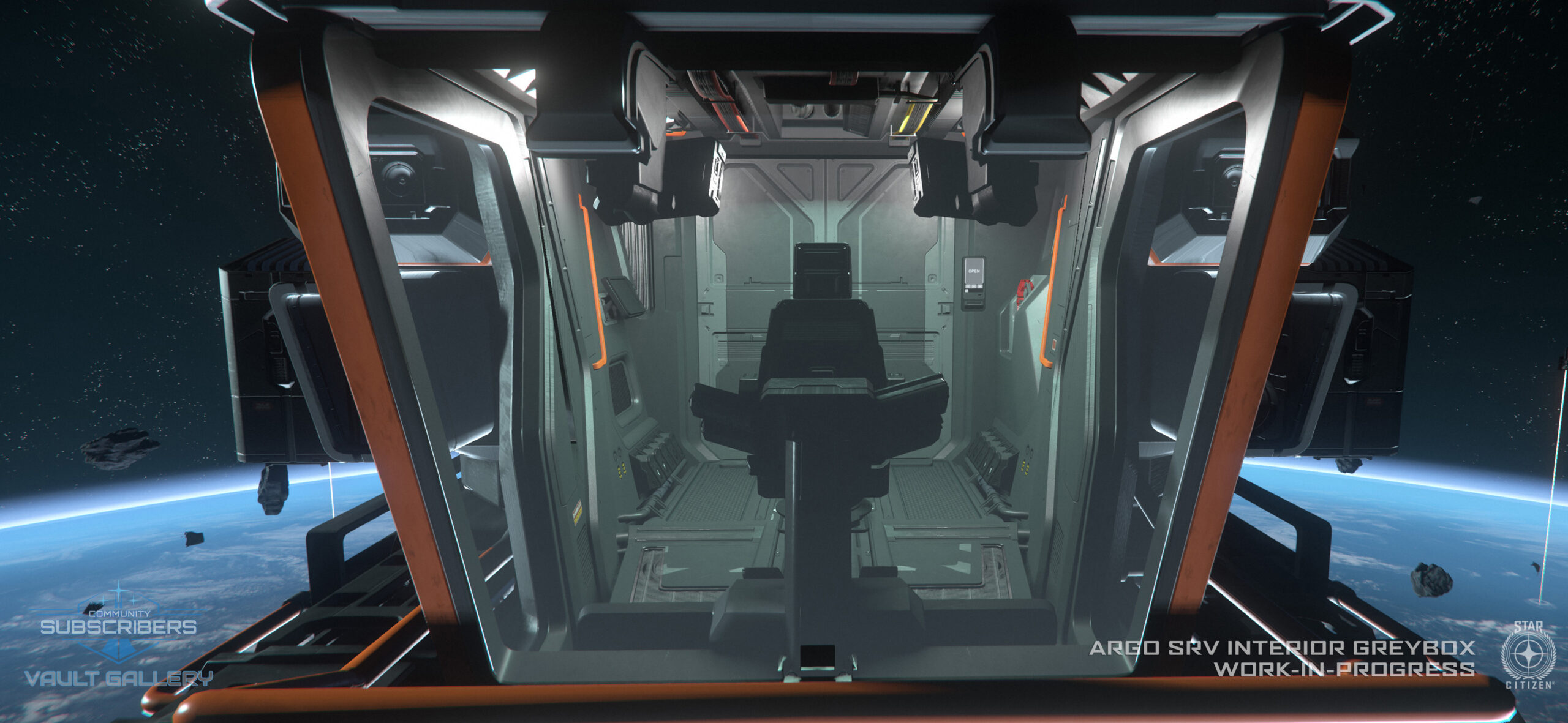 Star Citizen | Argo SRV Interior Greybox – WIP - Spaceloop