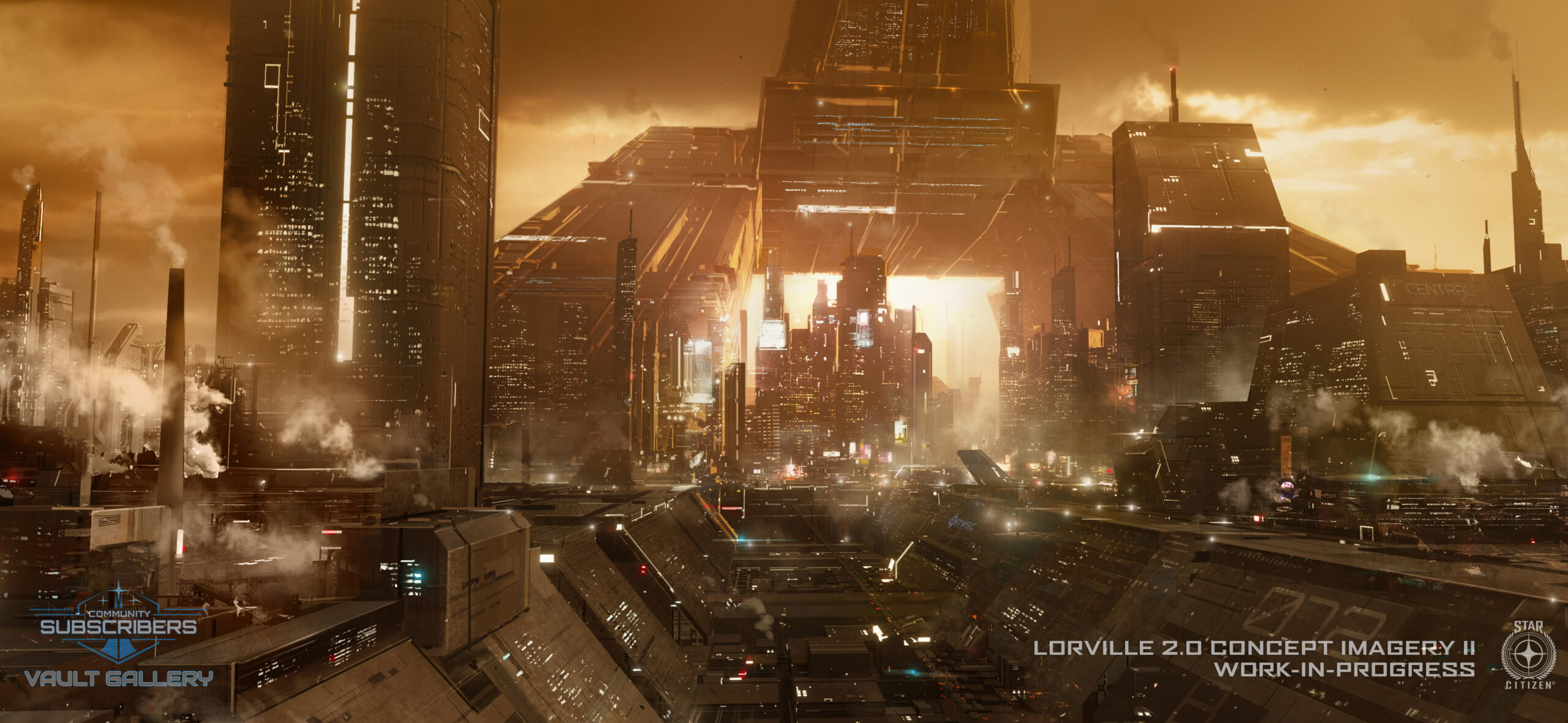 Star Citizen | Lorville 2.0 Concept Imagery – WIP II - Spaceloop