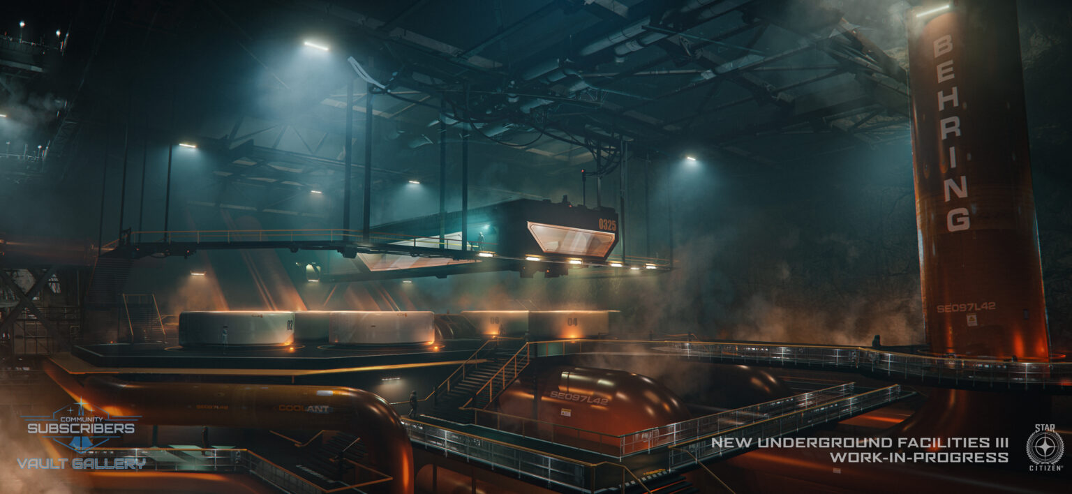 Star Citizen | New Underground Facilities Concept Imagery – Wip III ...
