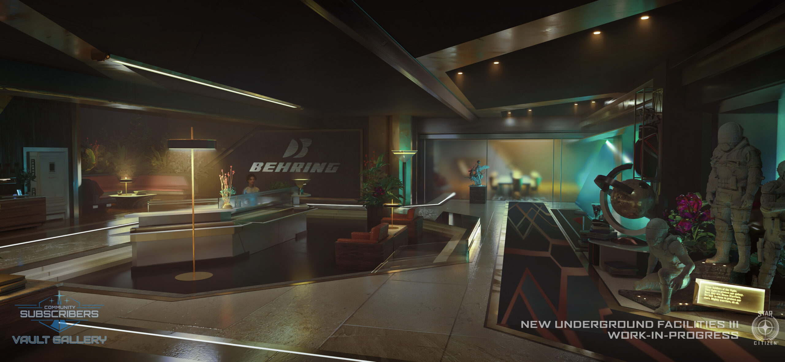 Star Citizen | New Underground Facilities Concept Imagery – Wip III - Spaceloop