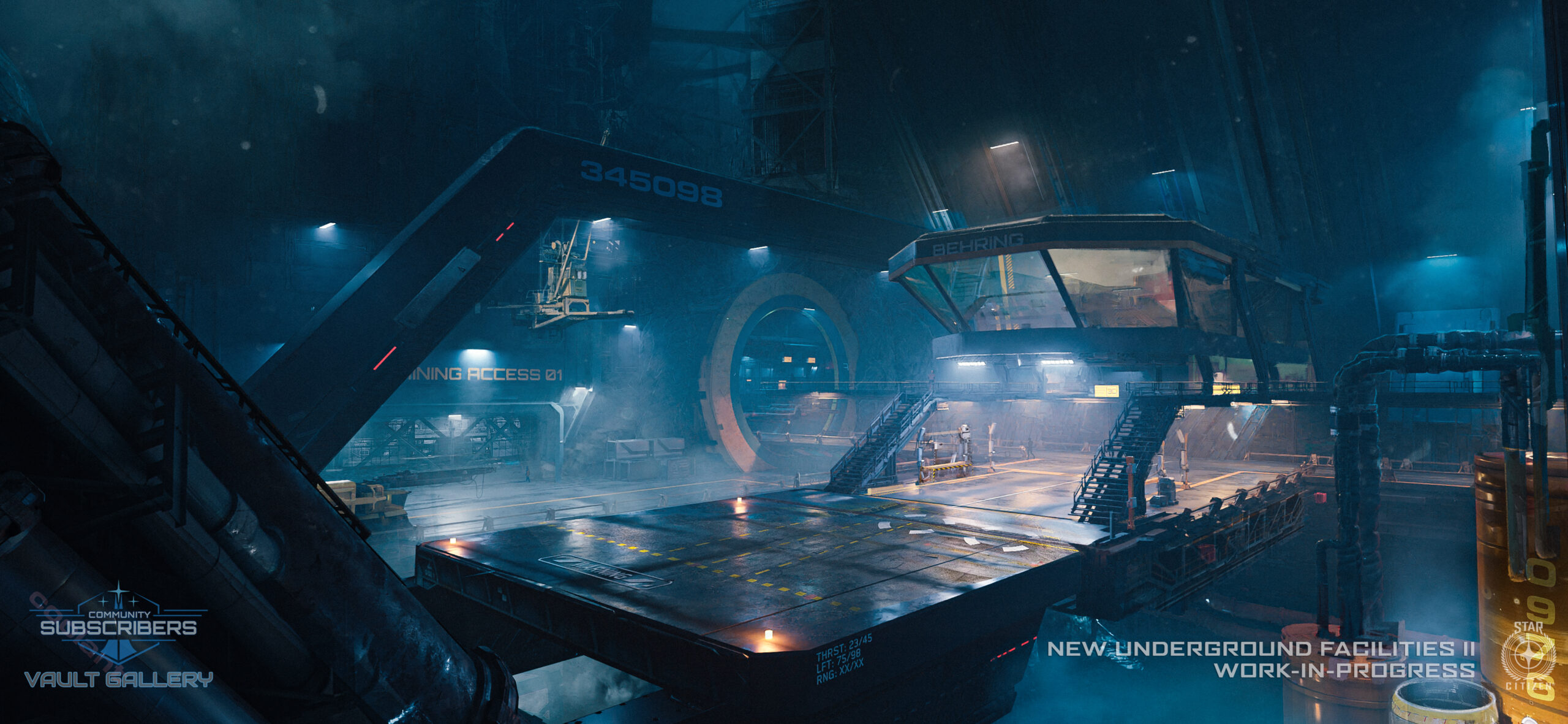 Star Citizen | New Underground Facilities Concept Imagery – Wip II - Spaceloop