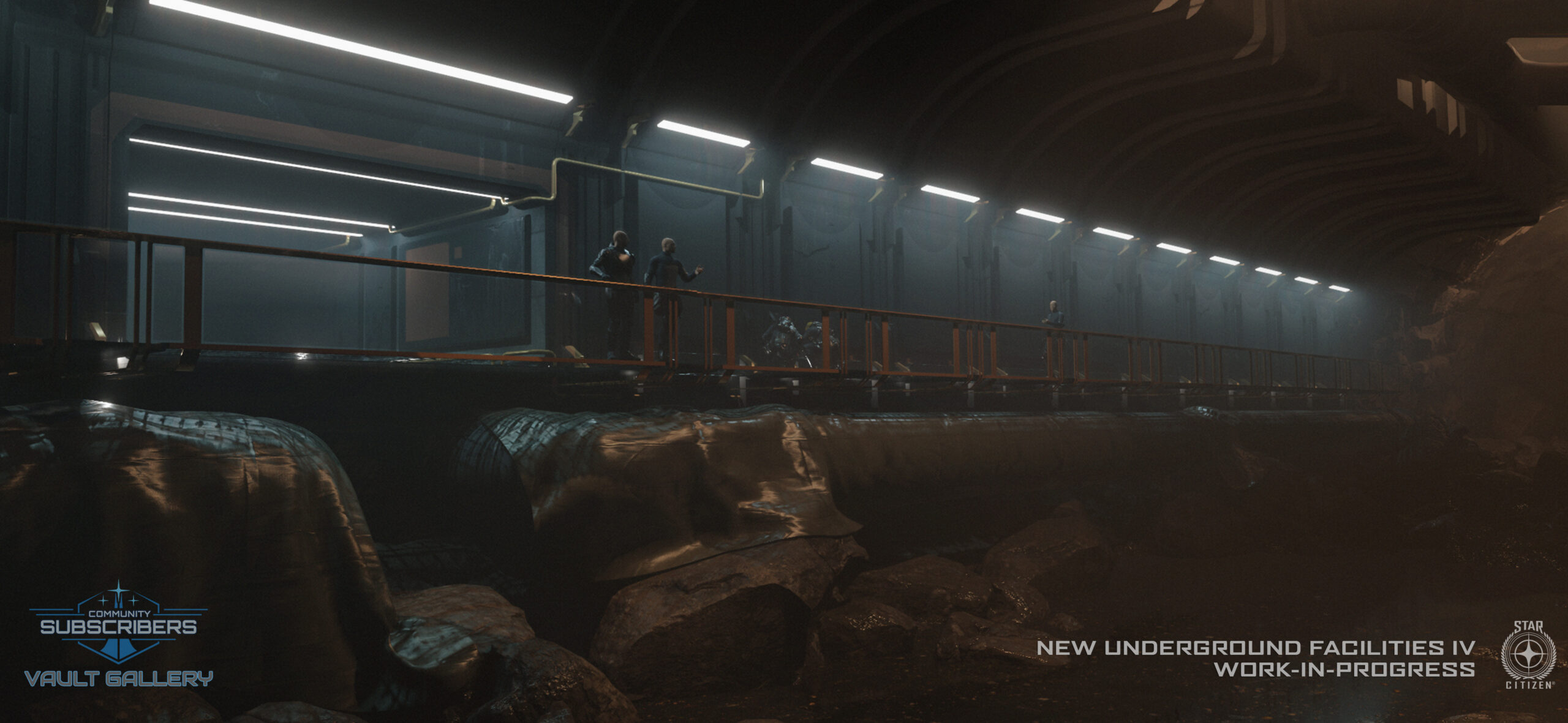 Star Citizen | New Underground Facilities Concept Imagery – Wip IV - Spaceloop
