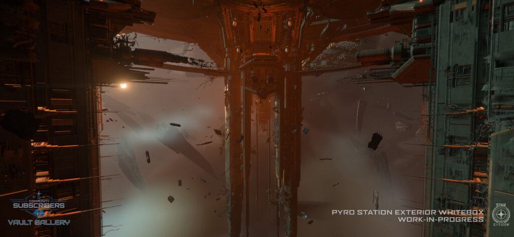Star Citizen | Pyro Station Exterior Whitebox – Wip - Spaceloop