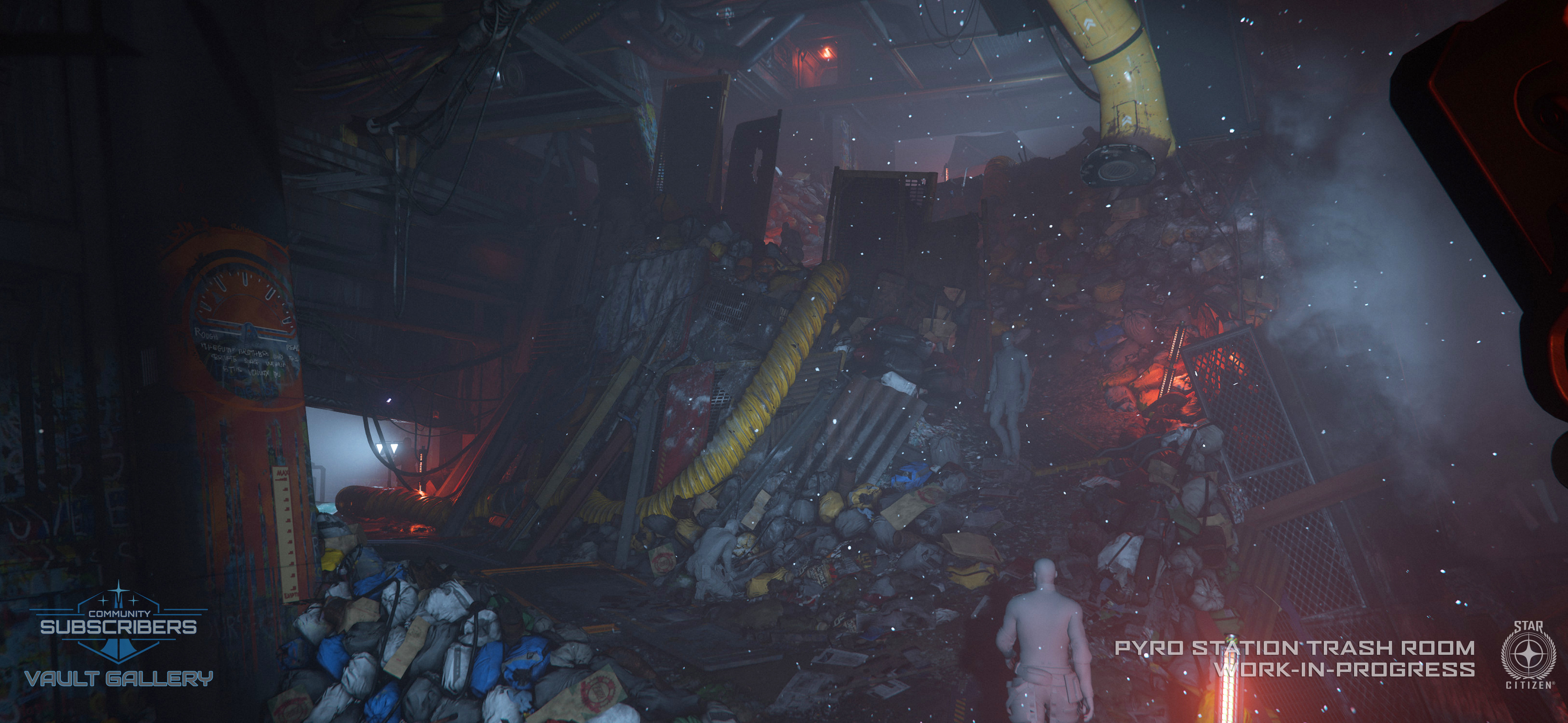 Star Citizen | Pyro Station Trash Room Greybox – Wip - Spaceloop
