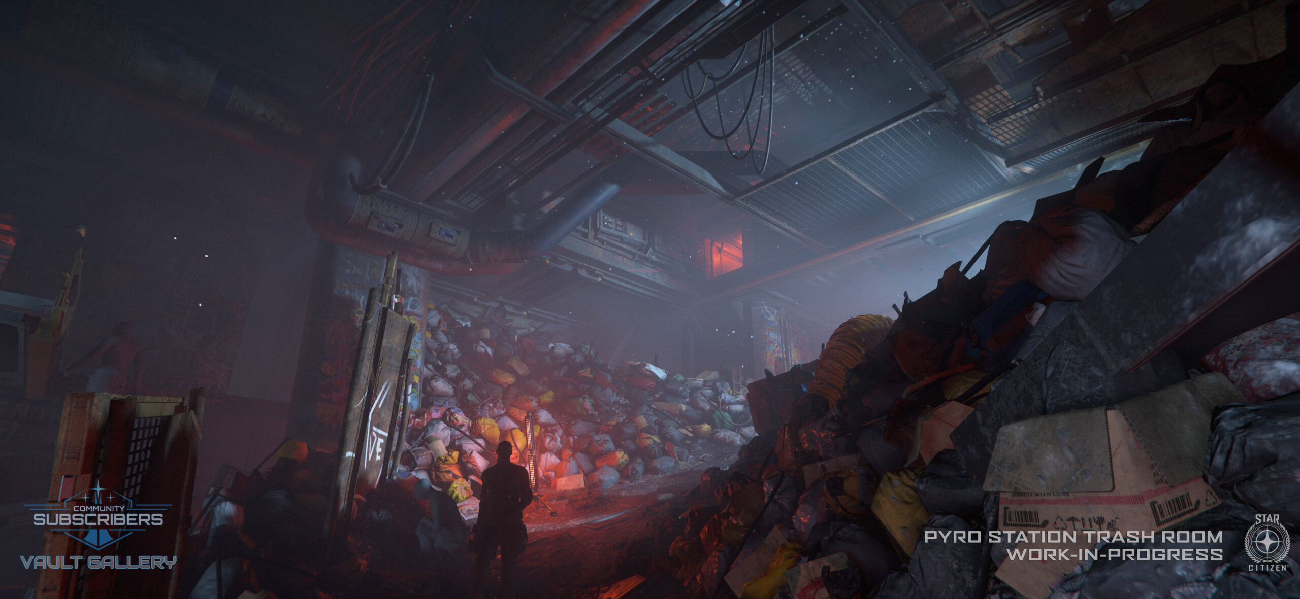 Star Citizen | Pyro Station Trash Room Greybox – Wip - Spaceloop