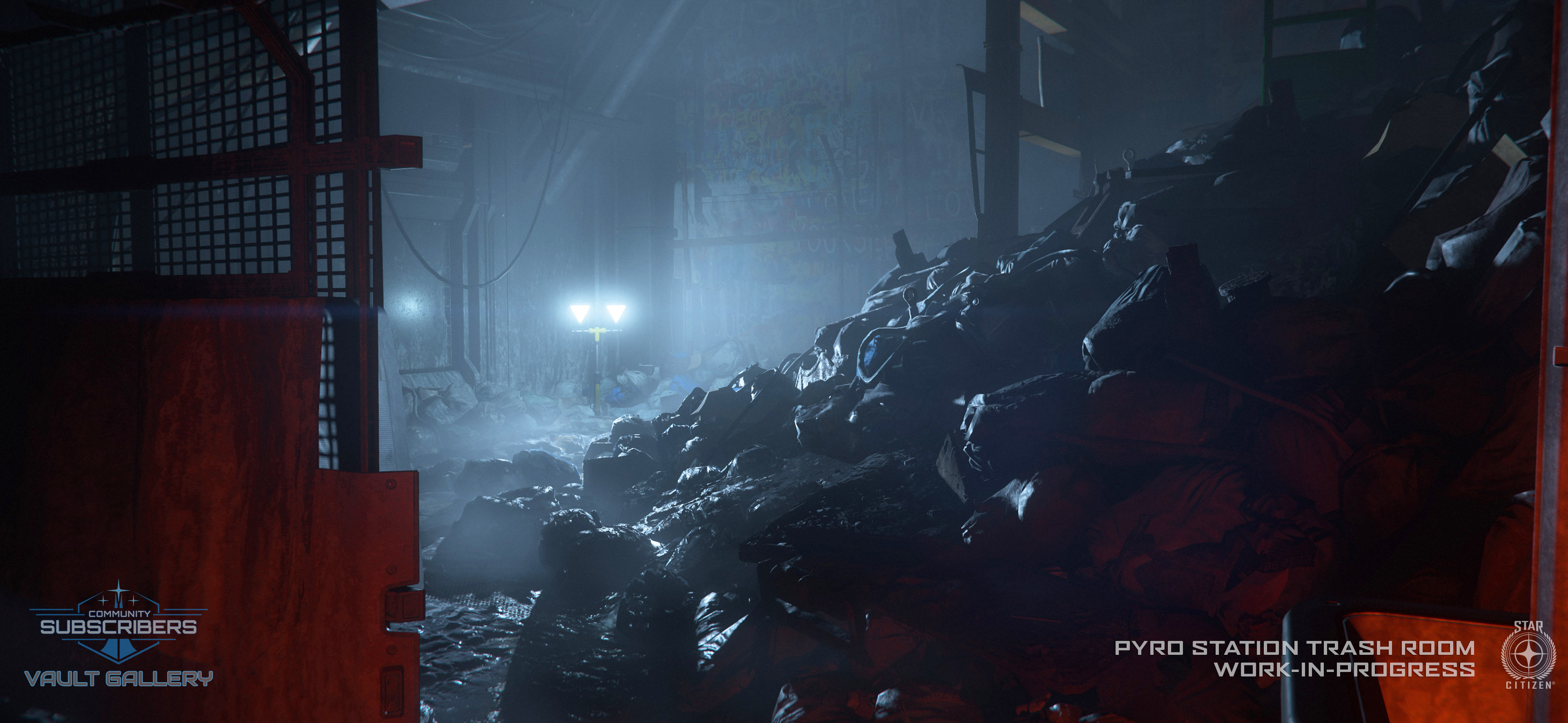 Star Citizen | Pyro Station Trash Room Greybox – Wip - Spaceloop